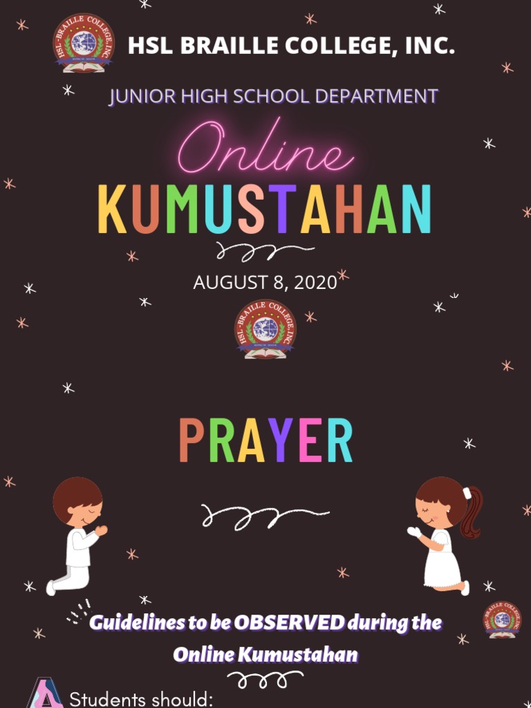 Guidelines Kumustahan | PDF