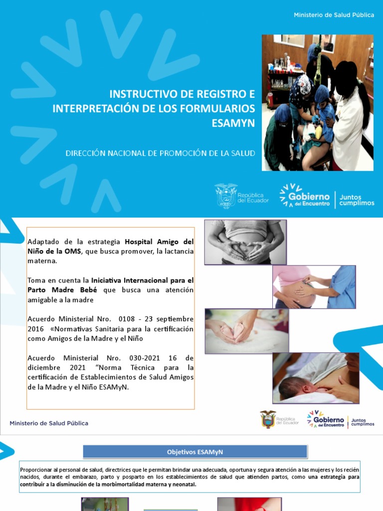 Instructivo ESAMyN para Lactancia Materna | PDF