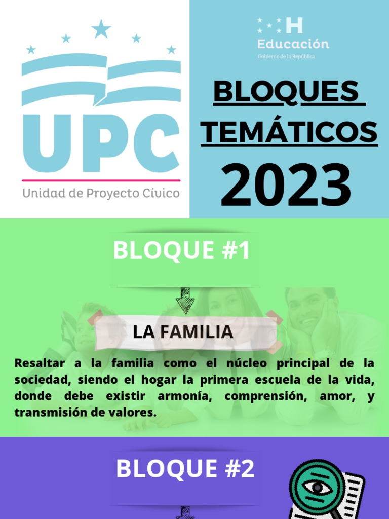 Bloques Tematicos | PDF