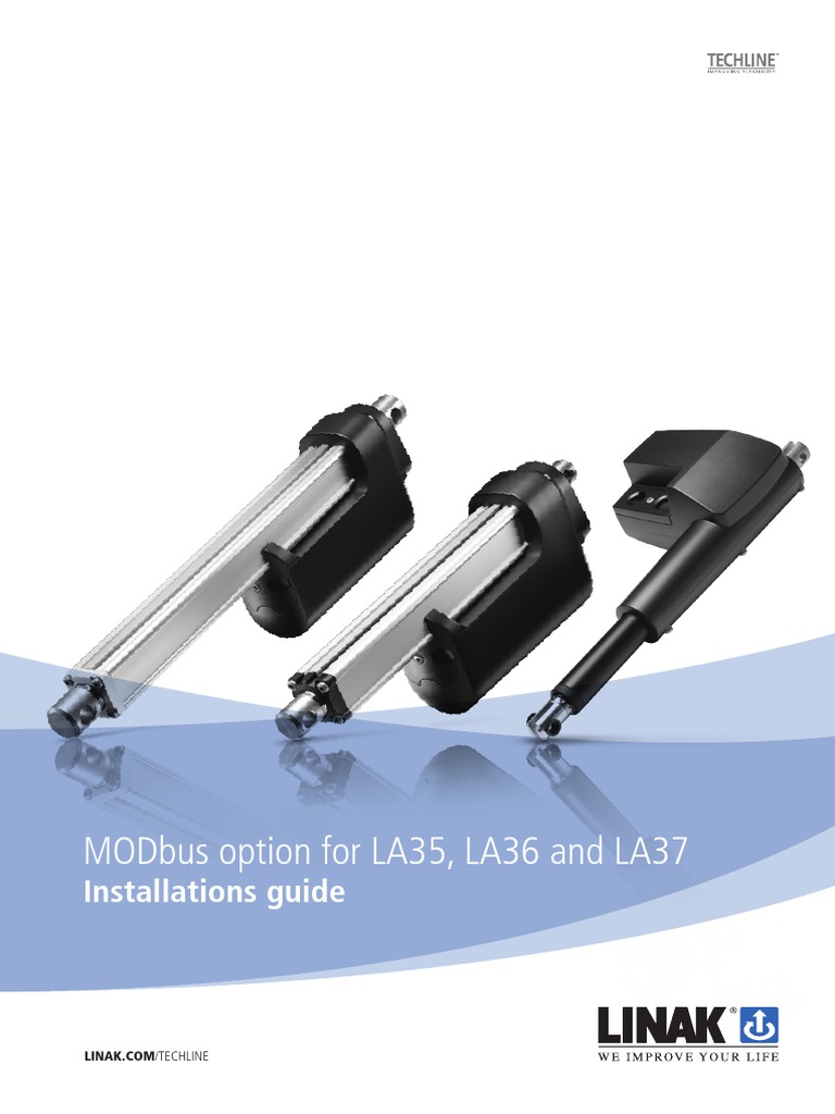Linak Techline Modbus Installation Guide Ver C Eng | PDF | Error Detection And Correction ...