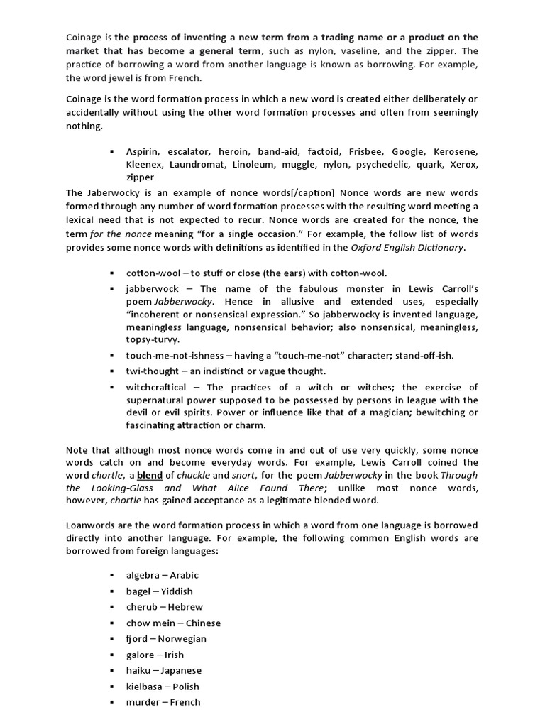 Coinage Pdf