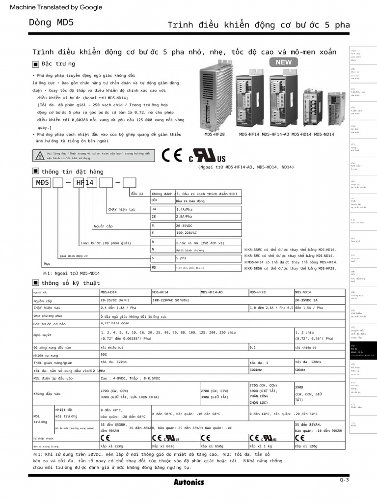 Autonics Md5 Viet | PDF