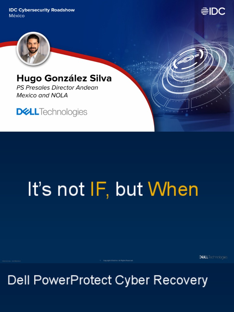 Dell Technologies - Powerprotect-Cyber-Recovery IDC | PDF