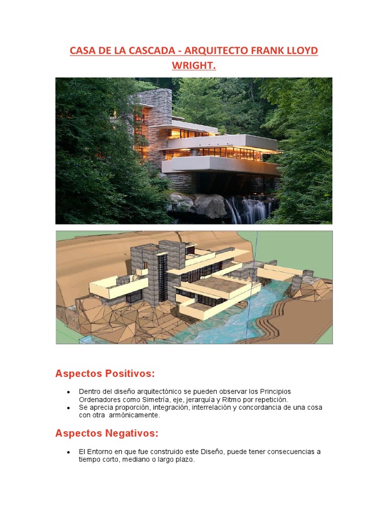 Casa de La Cascada | PDF