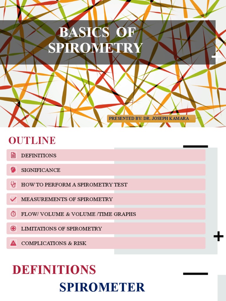 Spirometry Basics and Testing Guide | PDF