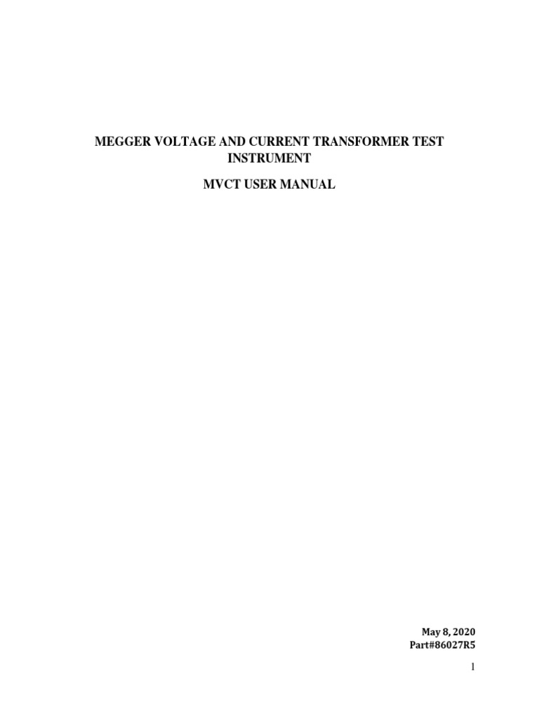 MVCT UG en | PDF | Transformer | Electricity