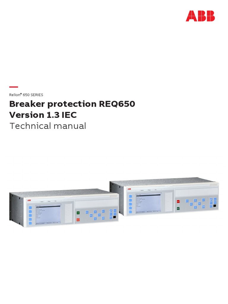 REQ650 Technical Manual v1.3 | PDF