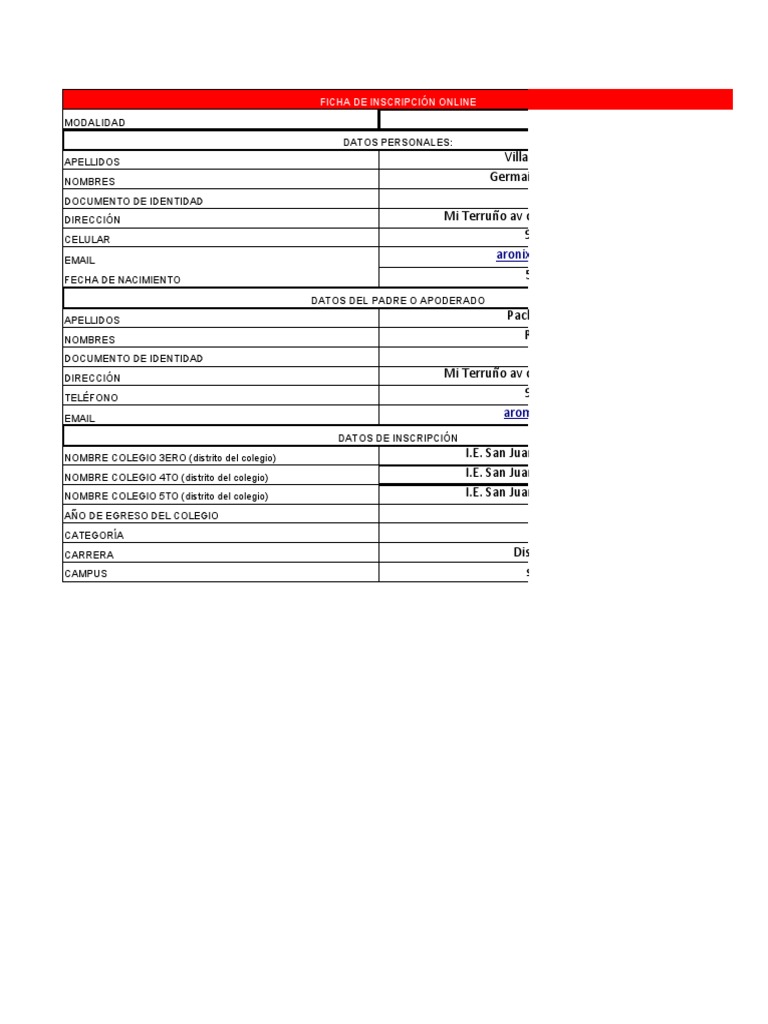 FORMATO POSTULACIONES UPC 2023 (1) | PDF