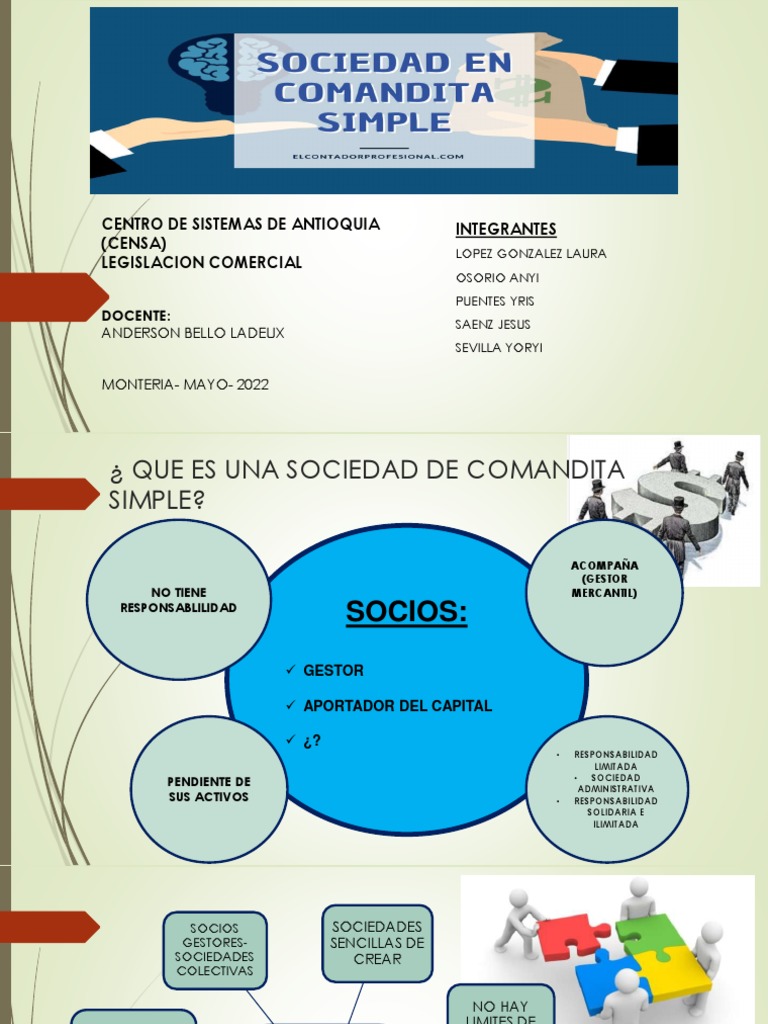 Sociedad en Comandita Simple | PDF