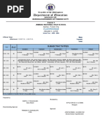 Revised - Grade LEVEL Class Program 2023 2024 | PDF