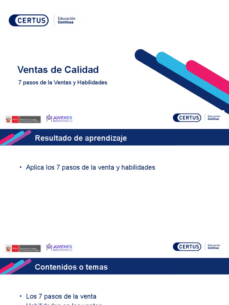 Curso Ventas UD1 - Sesión 1 | PDF