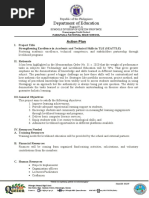 Work Immersion Accomplishment Report Monitoring | PDF | Teachers | Learning