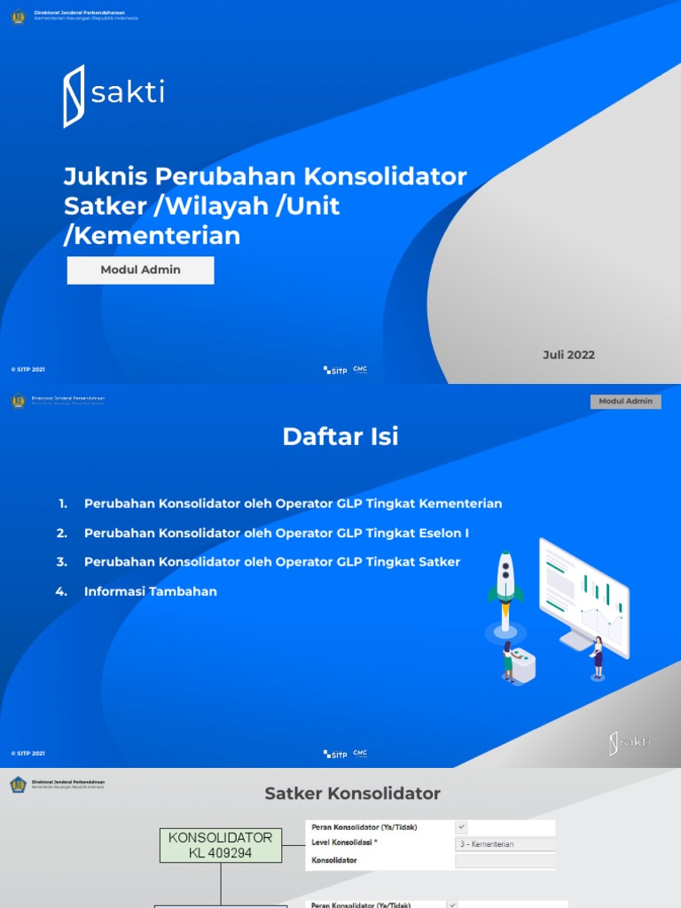 Perubahan Konsolidator dalam GLP | PDF