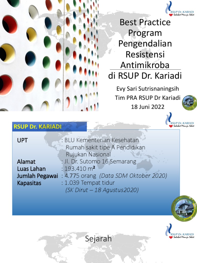 Pengendalian Resistensi Antimikroba RSUP Dr. Kariadi | PDF