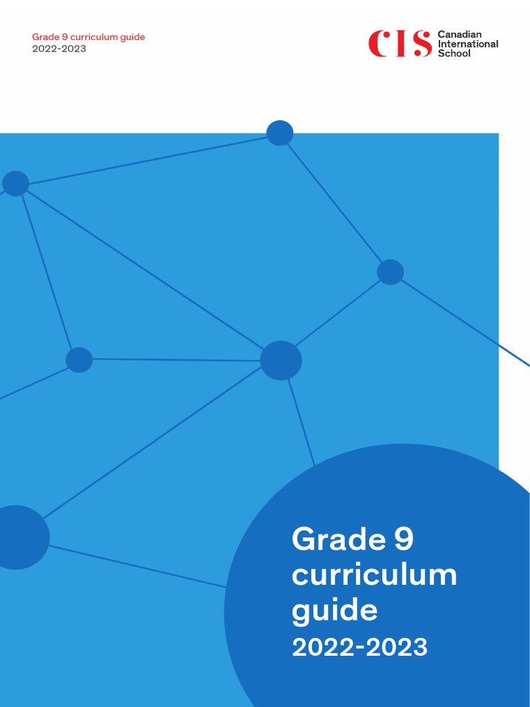 Grade 9 MYP Curriculum Guide 2022-2023 | PDF | Science | Educational ...