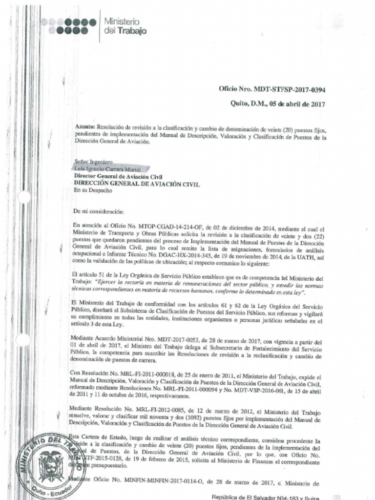 Ejemplo Cambio-De-Denominacion-De-20-Puestos Dac | PDF Ejemplo Cambio-De-Denominacion-De-20-Puestos Dac | PDF