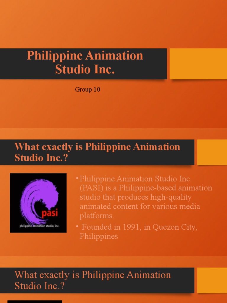 Philippine Animation Studio Overview | PDF | Business