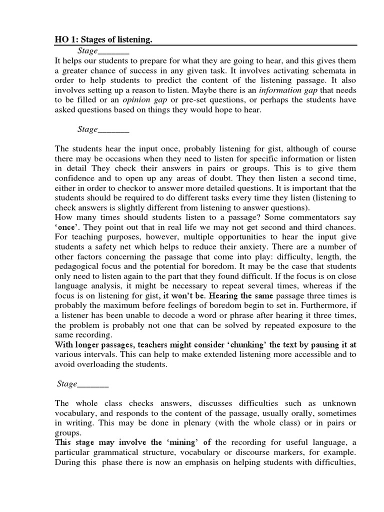 Sequencing Activities | PDF