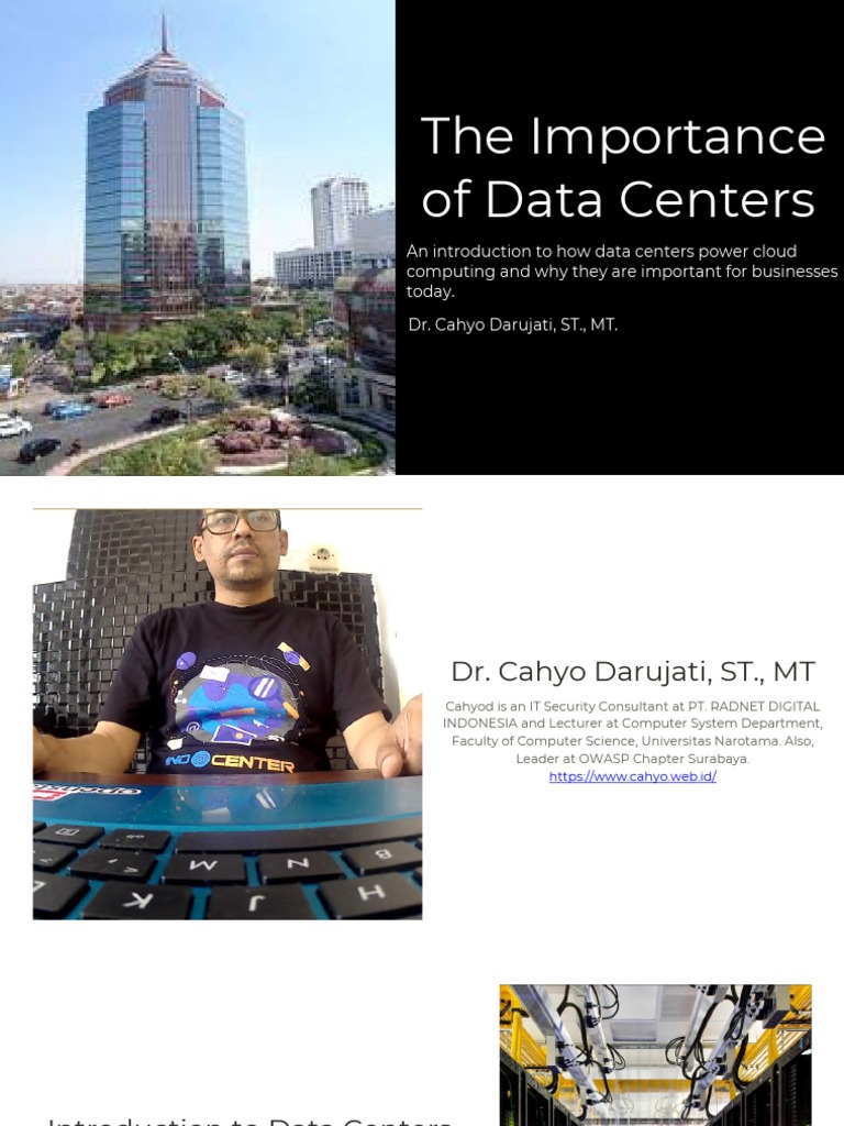 The Importance of Data Centers | PDF | Data Center | Scalability