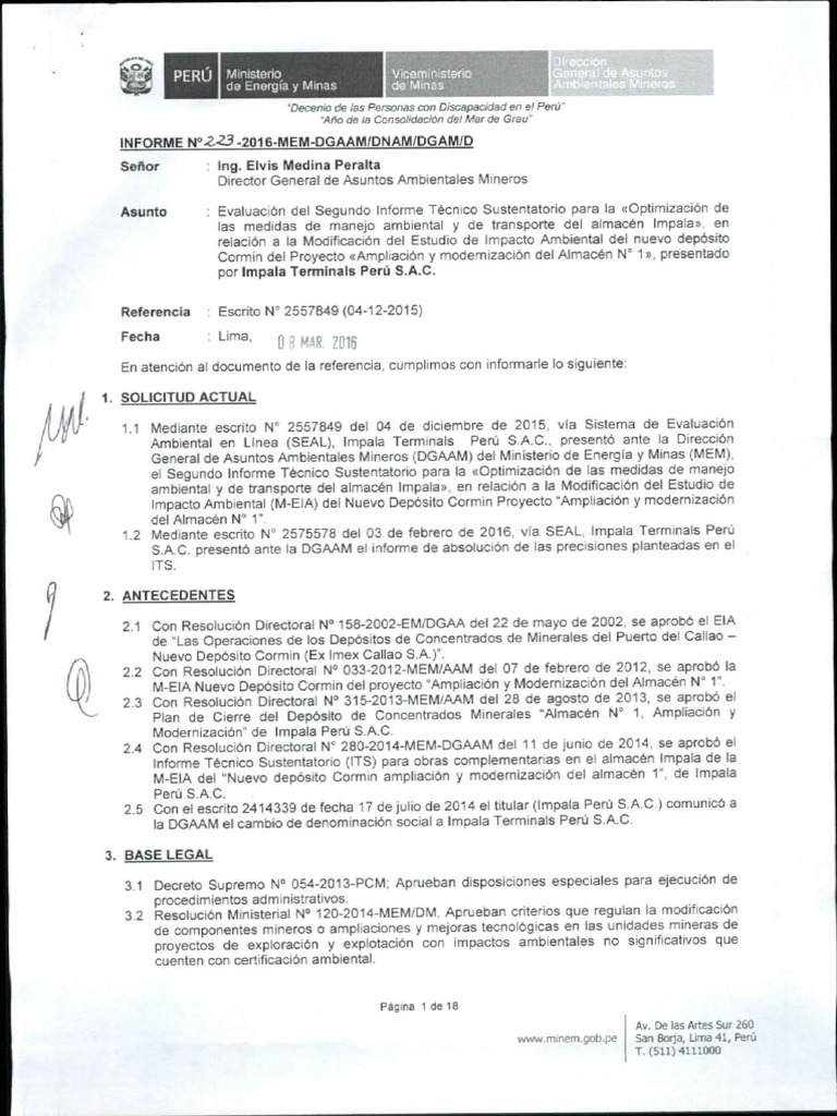 RD #073-2016 - Mem - Dgaam-2its | PDF