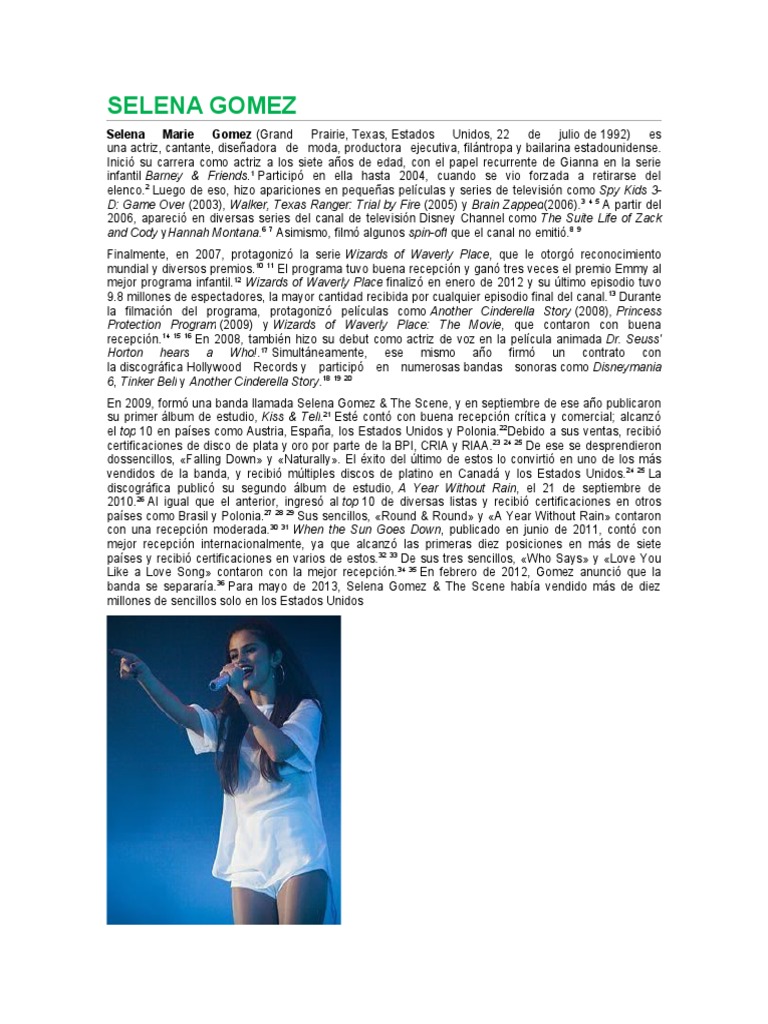 Selena Gomez | PDF