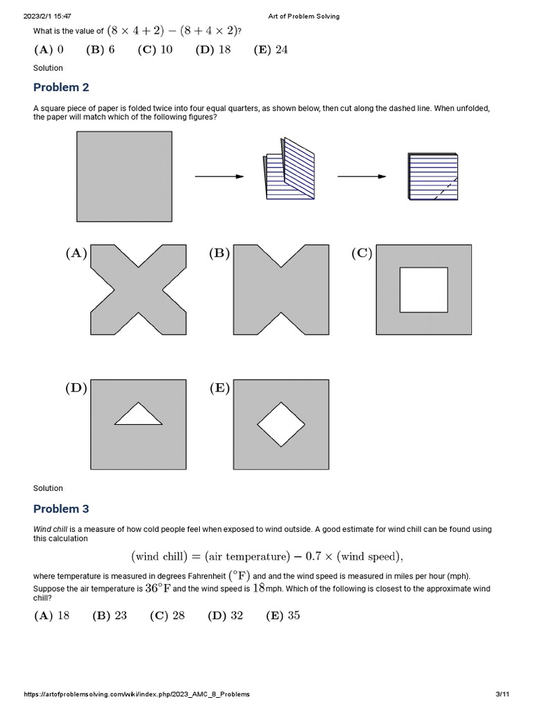 Art of Problem Solving | PDF