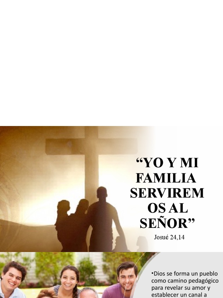 Yo y Mi Familia Serviremos Al Señor | PDF