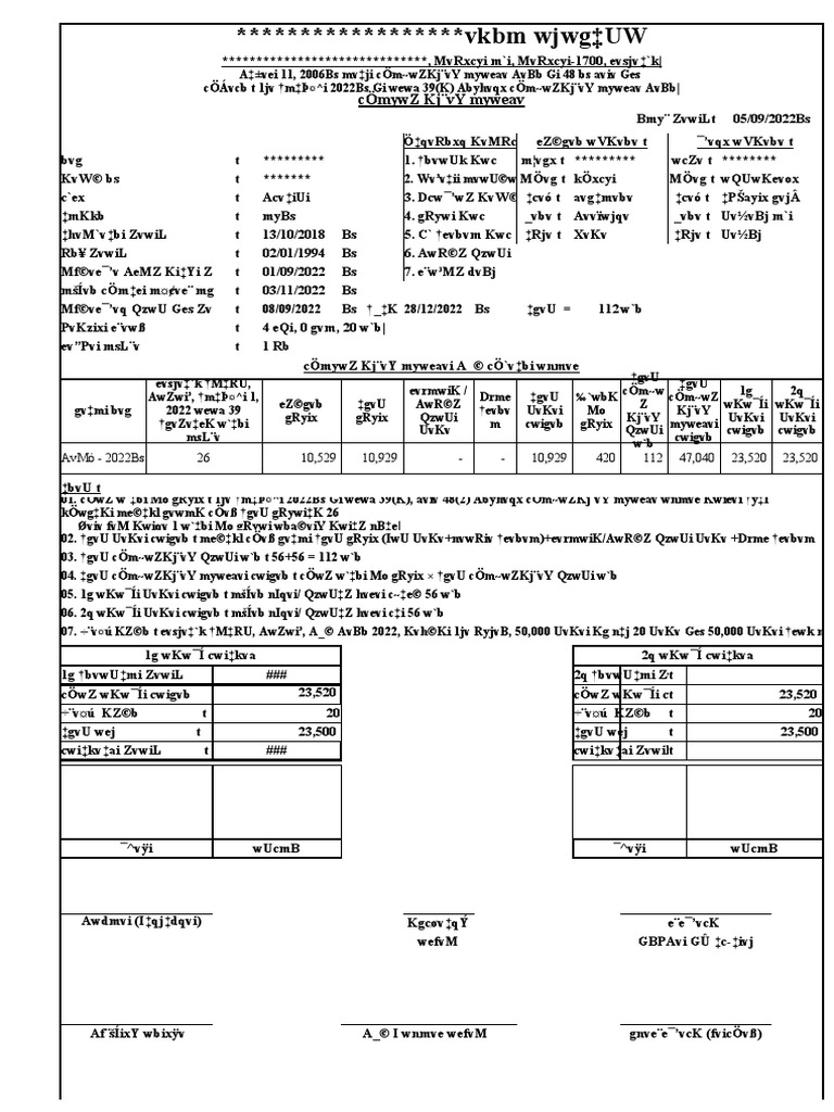 Maternity Bill Calculation After Sep 2022 | PDF