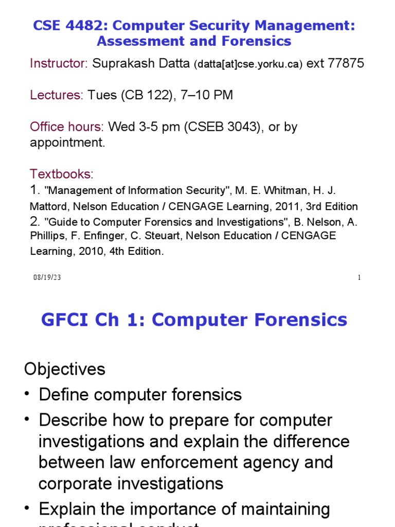4482 For L1 | PDF | Computer Forensics | Computer File