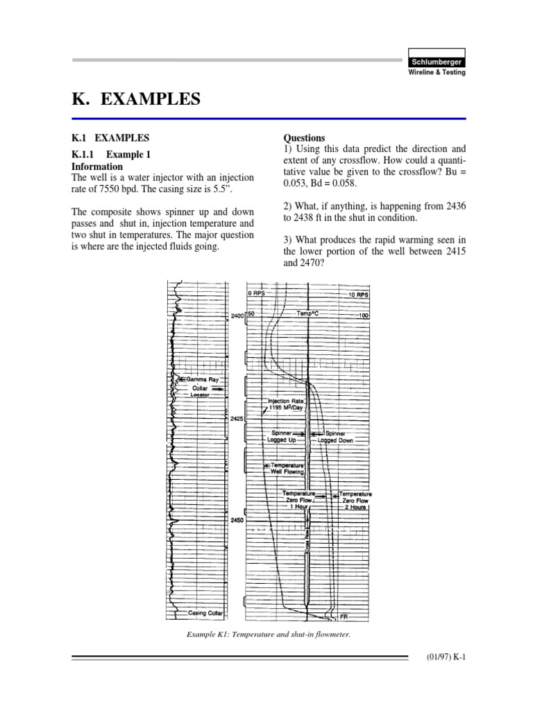 Well Test Flow Example | PDF