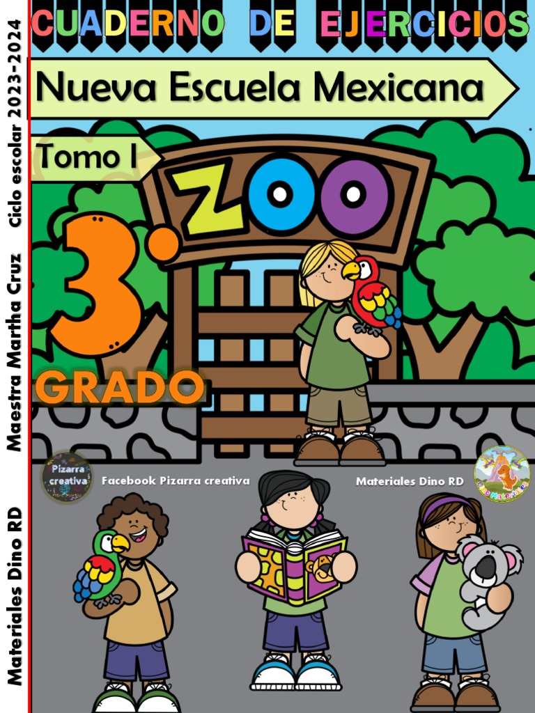 Cuadernillo de Actividades 3er Grado 2024 | PDF | Vertebrados | Narración