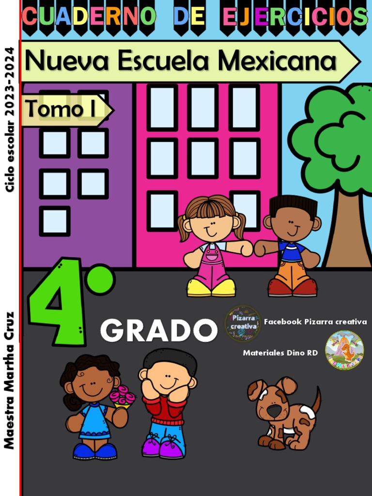 ??4° CUADERNO DE EJERCICIOS TOMO I NEM' Contigo | PDF