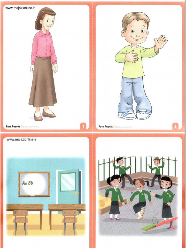 First Friends 2 Flashcards | PDF