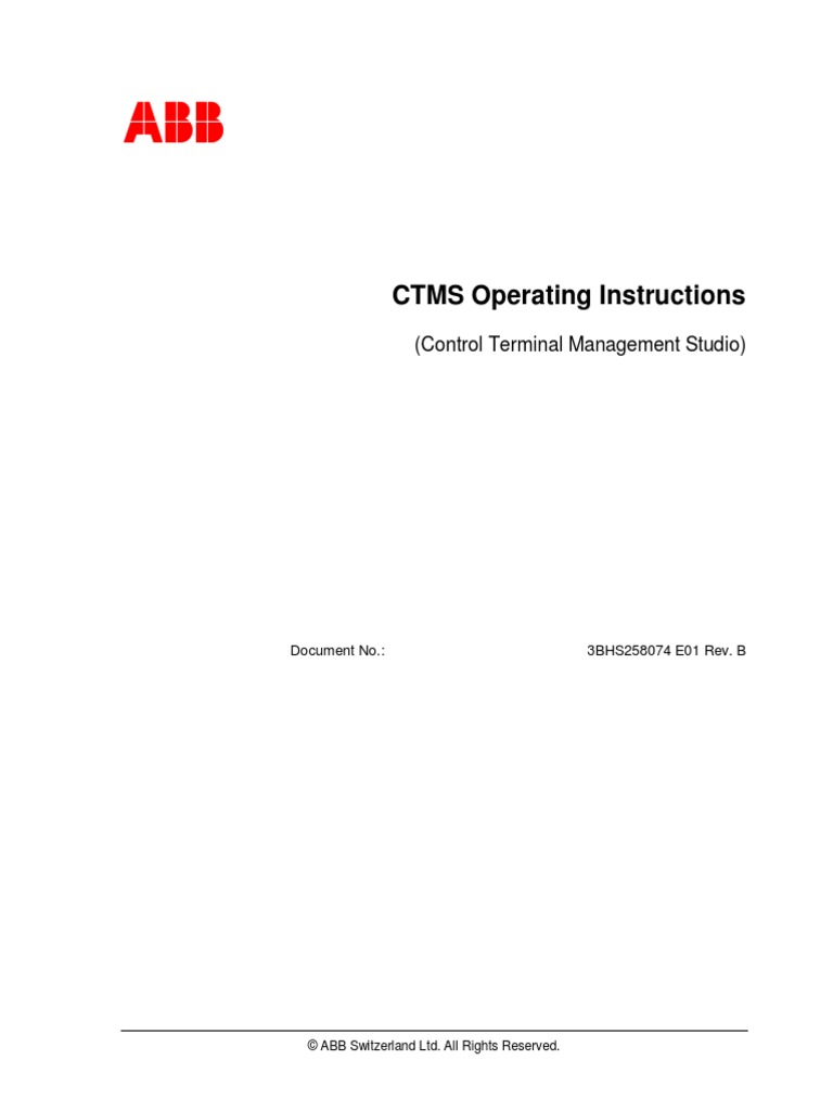 CTMS User Manual | PDF
