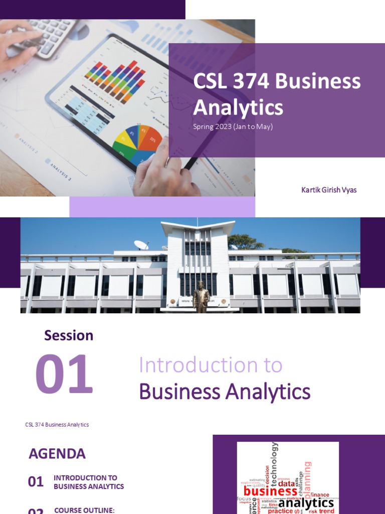 1 PDF Business Analytics Intro | PDF | Analytics | Data