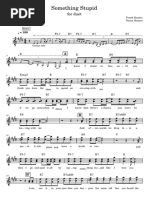 "Somethin' Stupid Sheet Music" | PDF | Frank Sinatra | Music