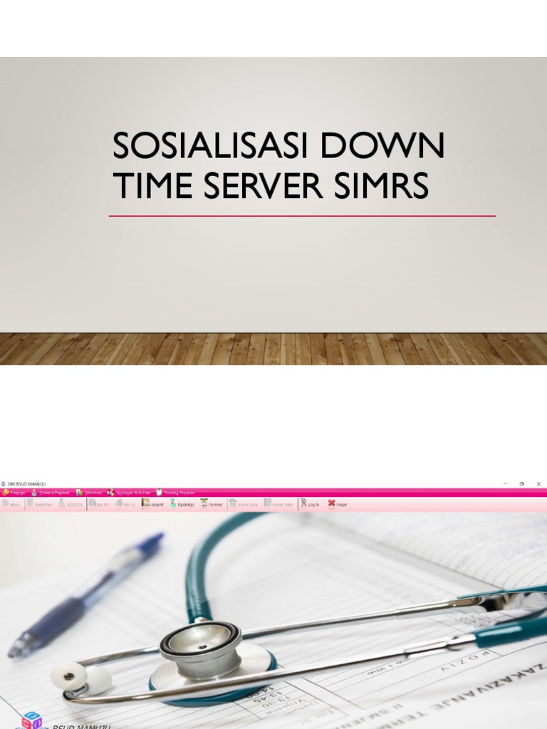 Sosialisasi DownTime | PDF