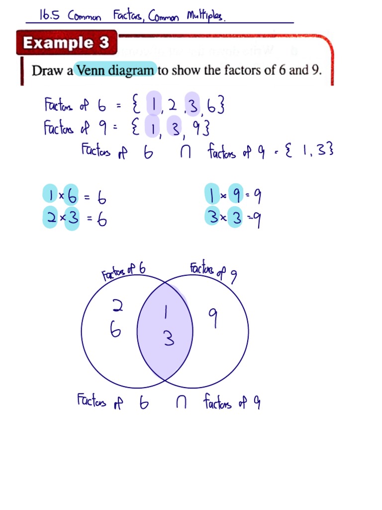 Math Factors & Multiples Guide | PDF