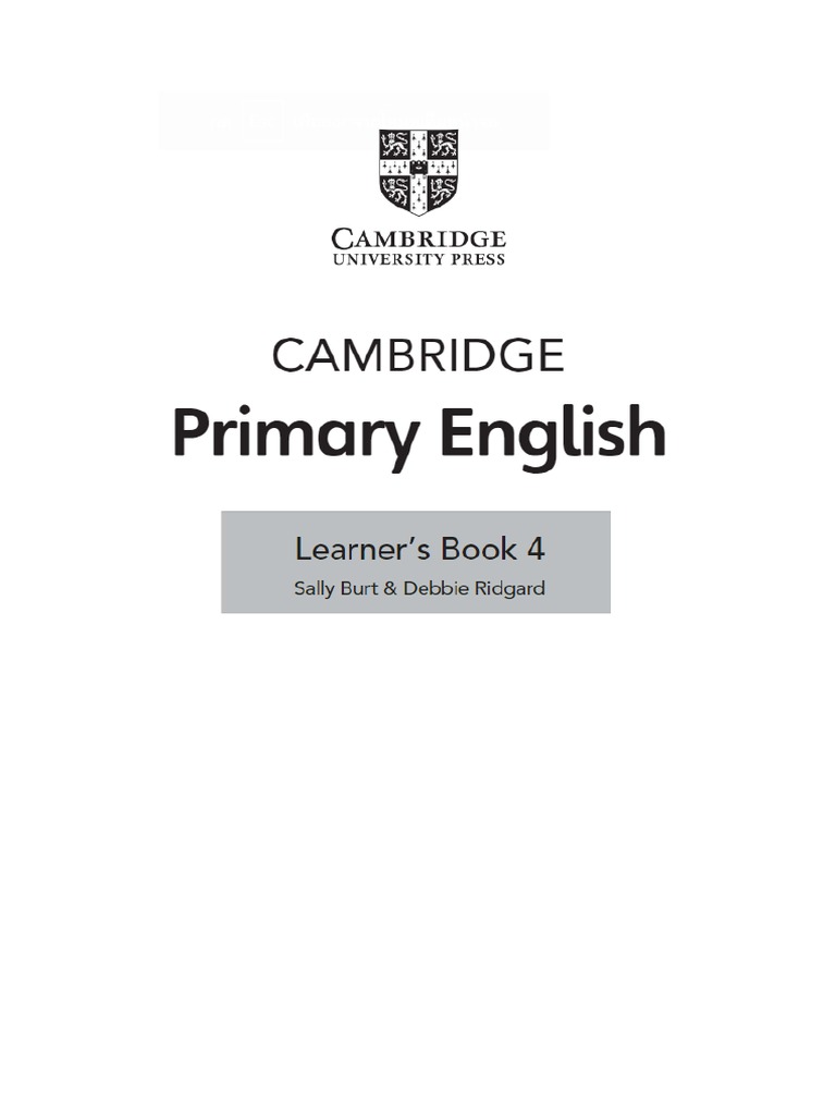 Learners Book Grade 4 | PDF