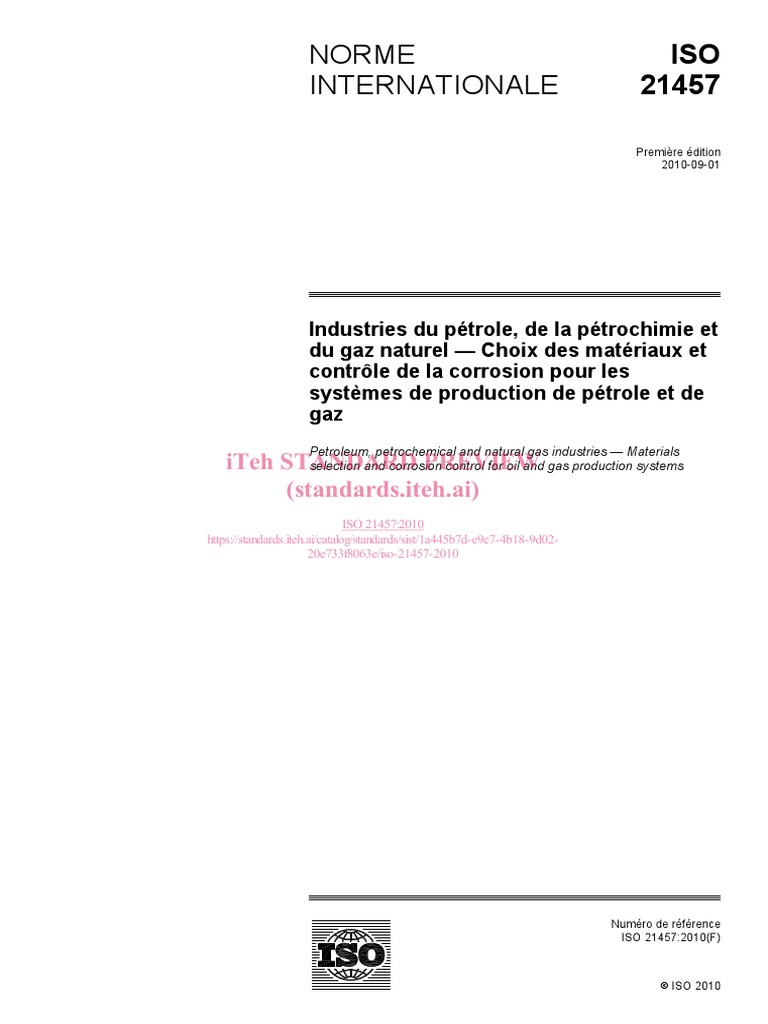 Iso 21457 2010 | PDF | Ordinateurs | Technologie et ingénierie