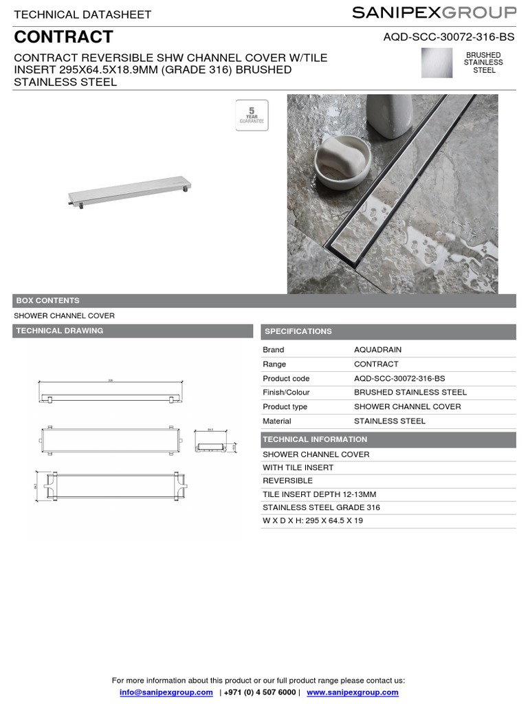 Aqd SCC 30072 316 BS | PDF