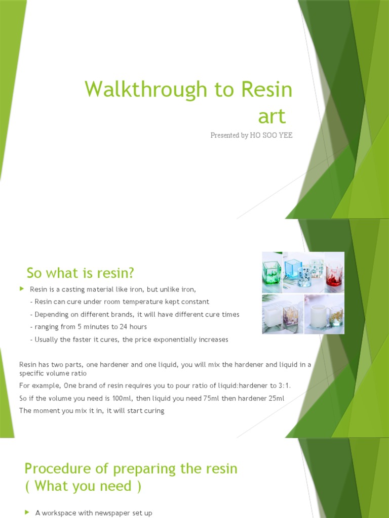 Walkthrough To Resin Art Pdf