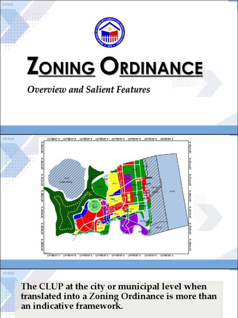 Lecture 2 Authority Purpose And Principles Of An Integrated Zoning Ordinance And Zone