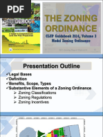 HLURB CLUP Guidebook Vol 3 11042015 | PDF | Zoning | Billboard