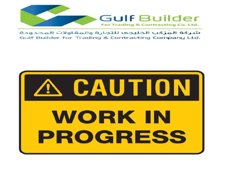 Work in Progress...... | PDF