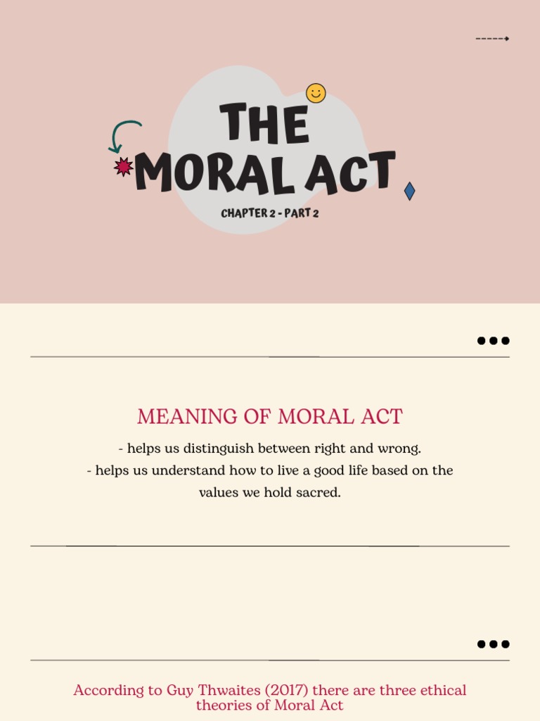 Moral Act | PDF | Virtue Ethics | Virtue