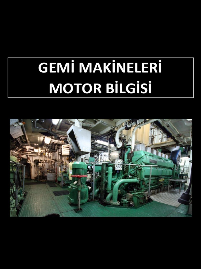 07-Gemi Makineleri-Motor Bilgisi Soru Cevap | PDF