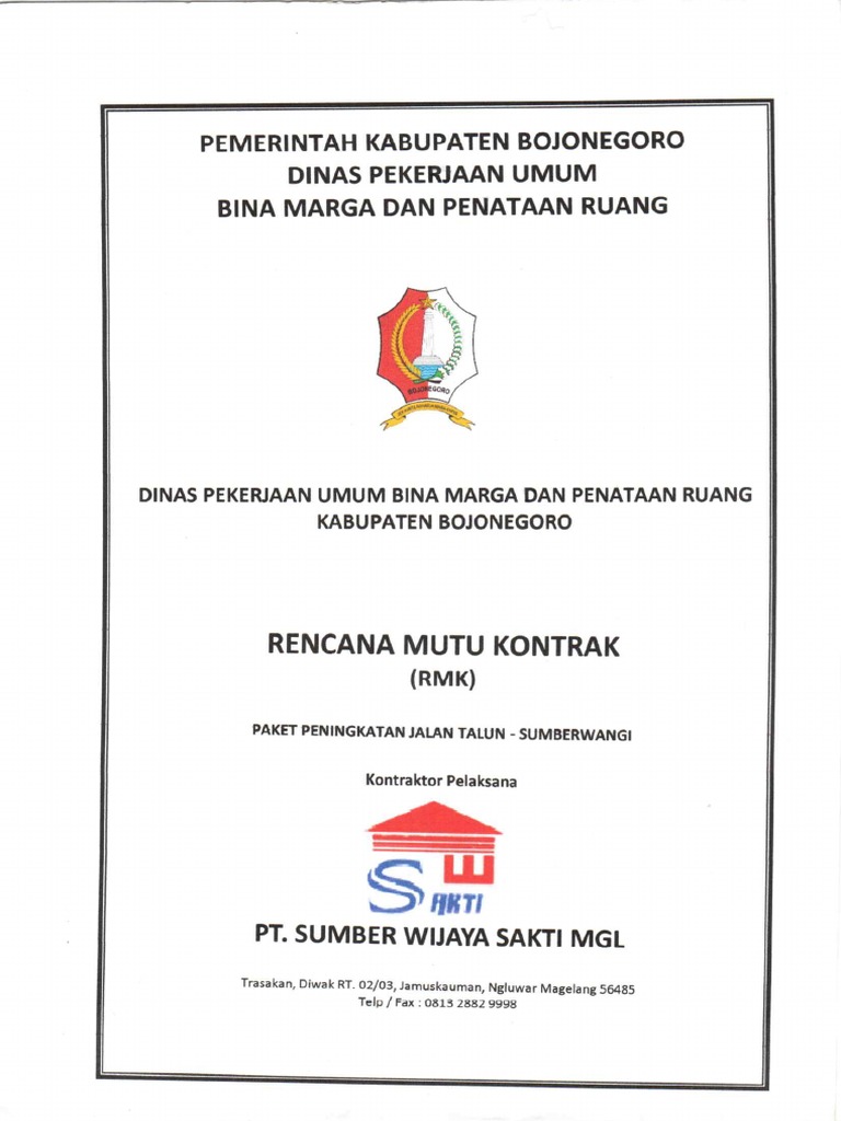 RMK Paket Talun-Sumberwangi | PDF