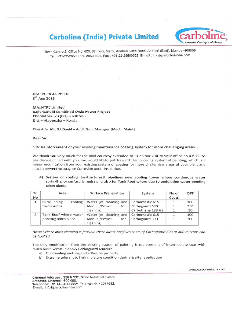 Carboline | PDF | Epoxy | Concrete