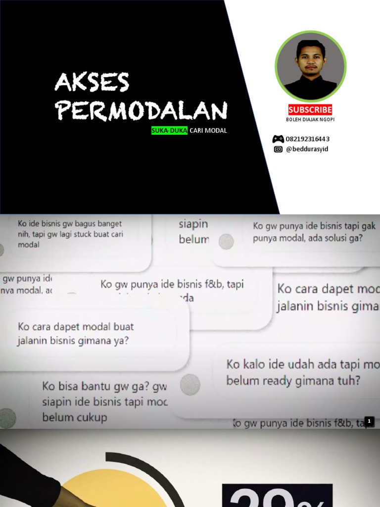 Akses Permodalan PPT Aci | PDF